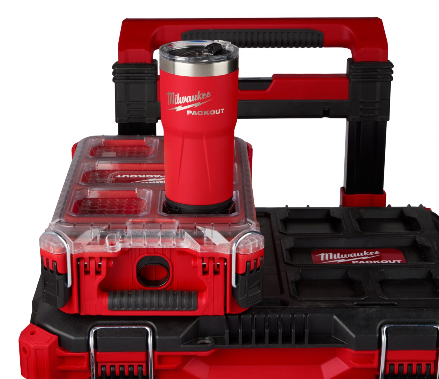 Vaso rojo Packout de 20 oz Milwaukee 48-22-8392R – Tienda Milwaukee