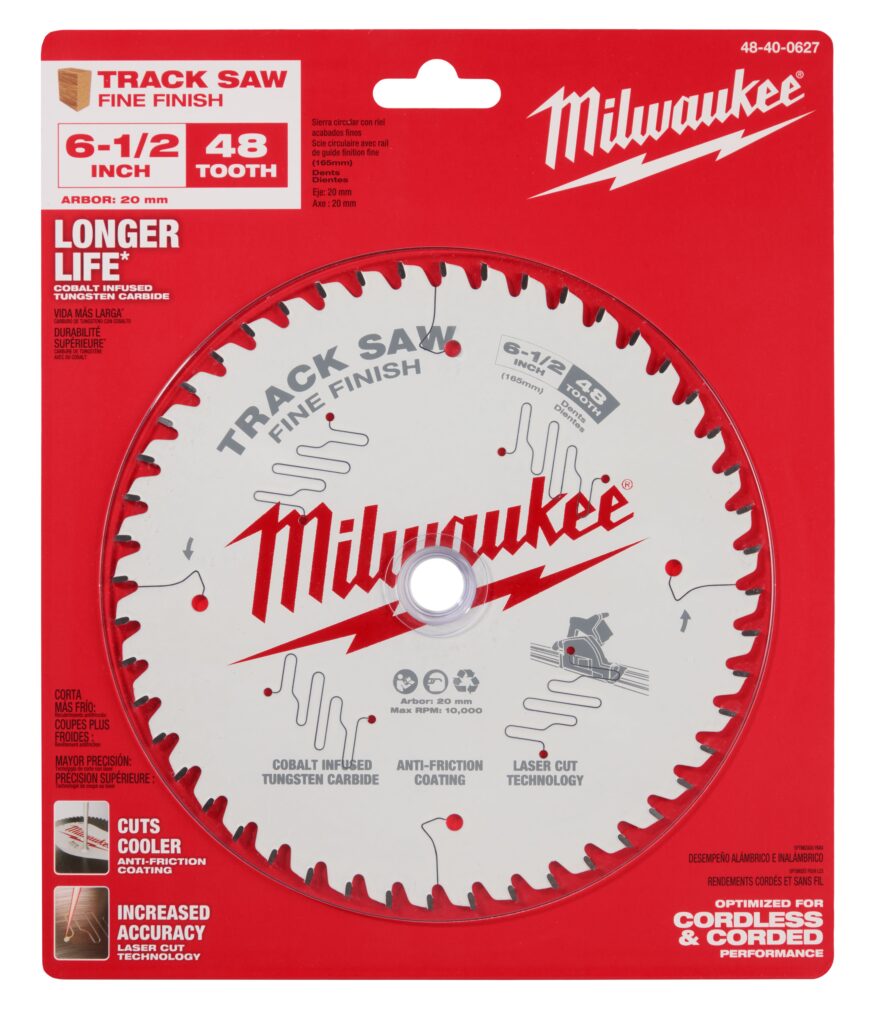 Disco sierra fino de 6 1/2″ 48 dientes Milwaukee 48-40-0627 – Tienda ...